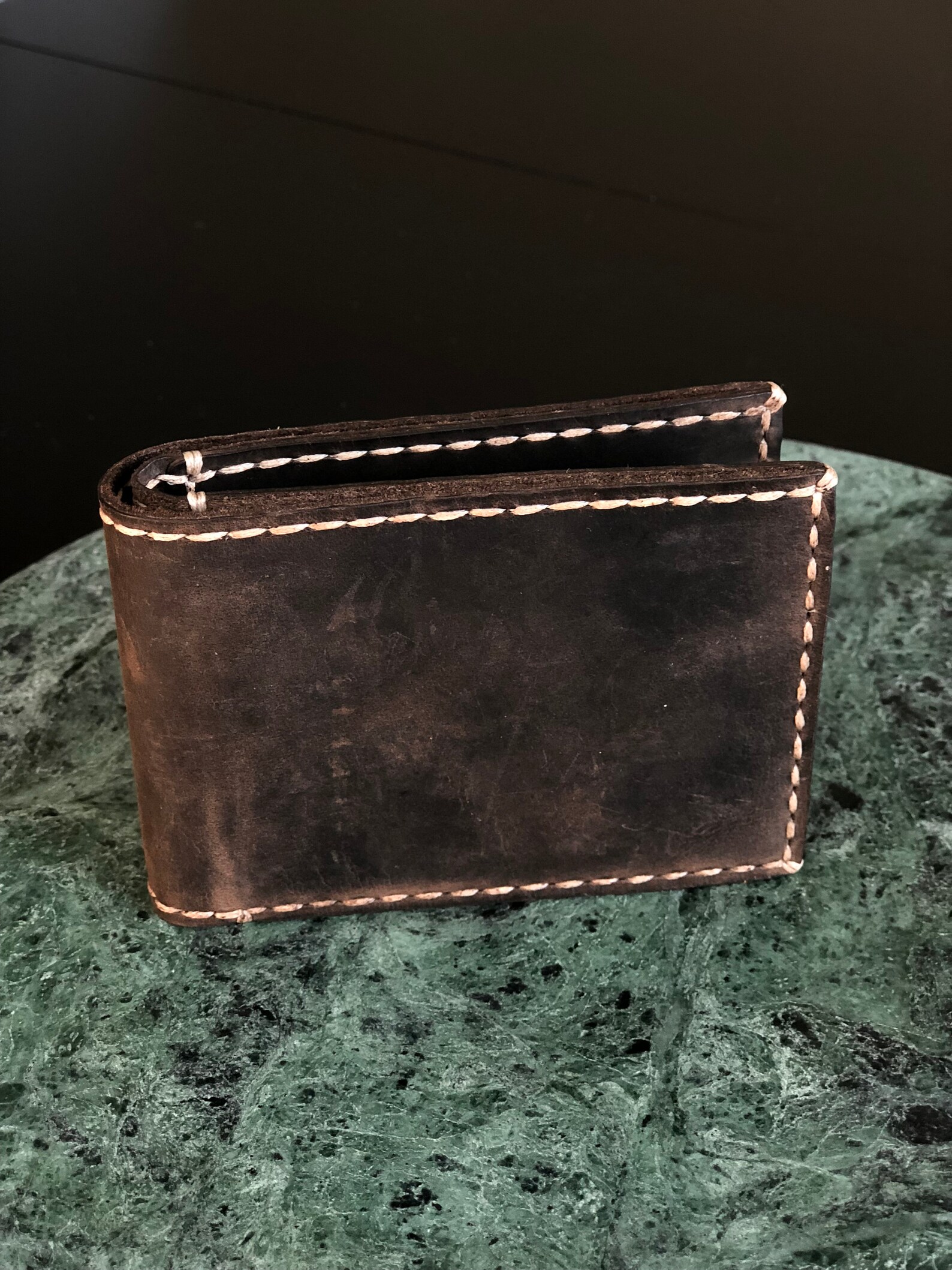 Man leather wallet Retirement gift Personalized Bifold | Etsy