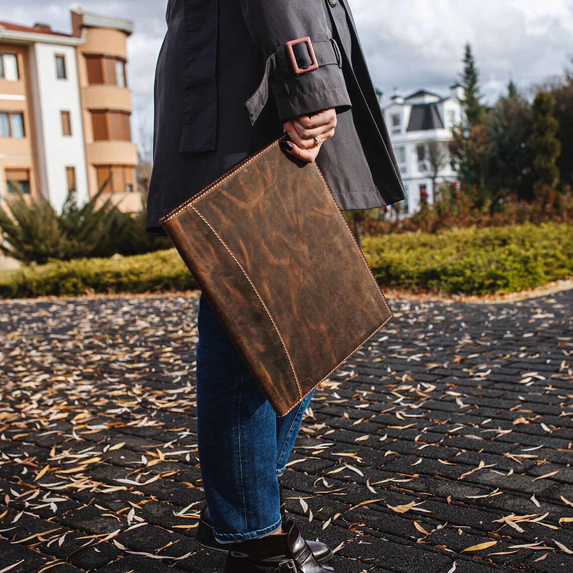 Personalized Leather Notebook Flap | Etsy