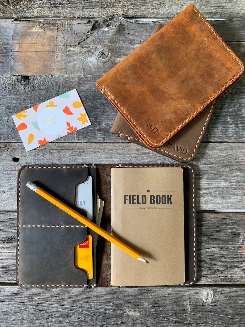 Personalized Leather Field Notes Cover Leather Journal Cover - Etsy