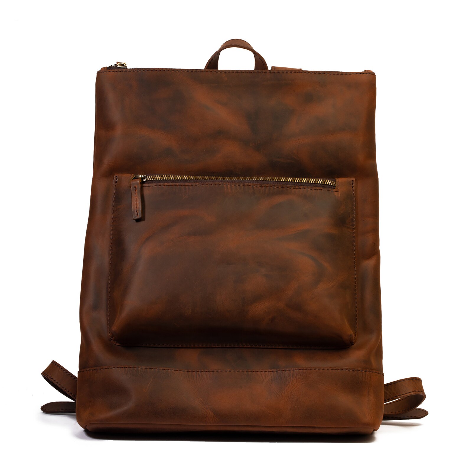 Leather Backpack Leather Rucksack Backpack Laptop Backpack - Etsy