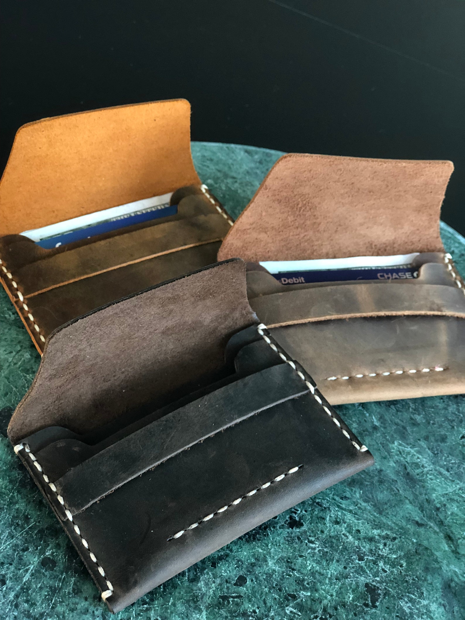 Personalized Men's Wallet Front Pocket Wallet Thin - Etsy