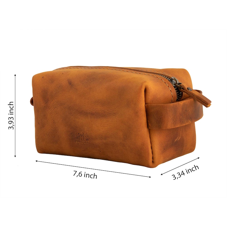 Personalized Leather Dopp Kit Customized Groomsmen Gift - Etsy