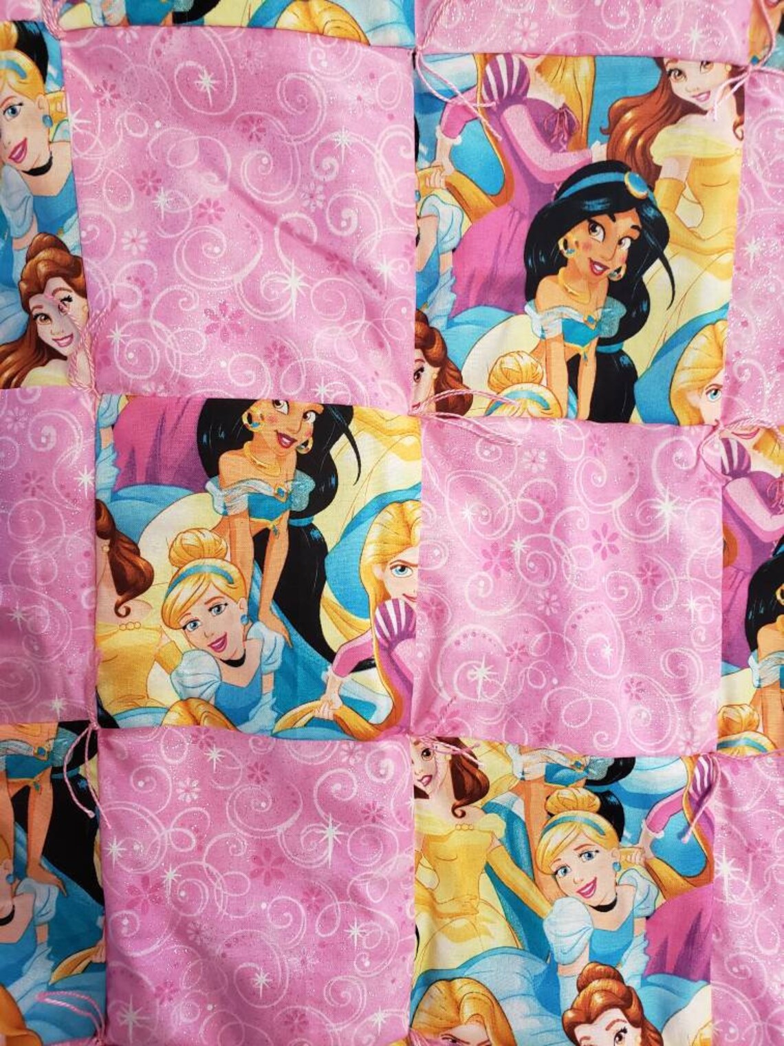 Princess Lap Throw Blanket new Handmade by me ... reg 80 sale | Etsy