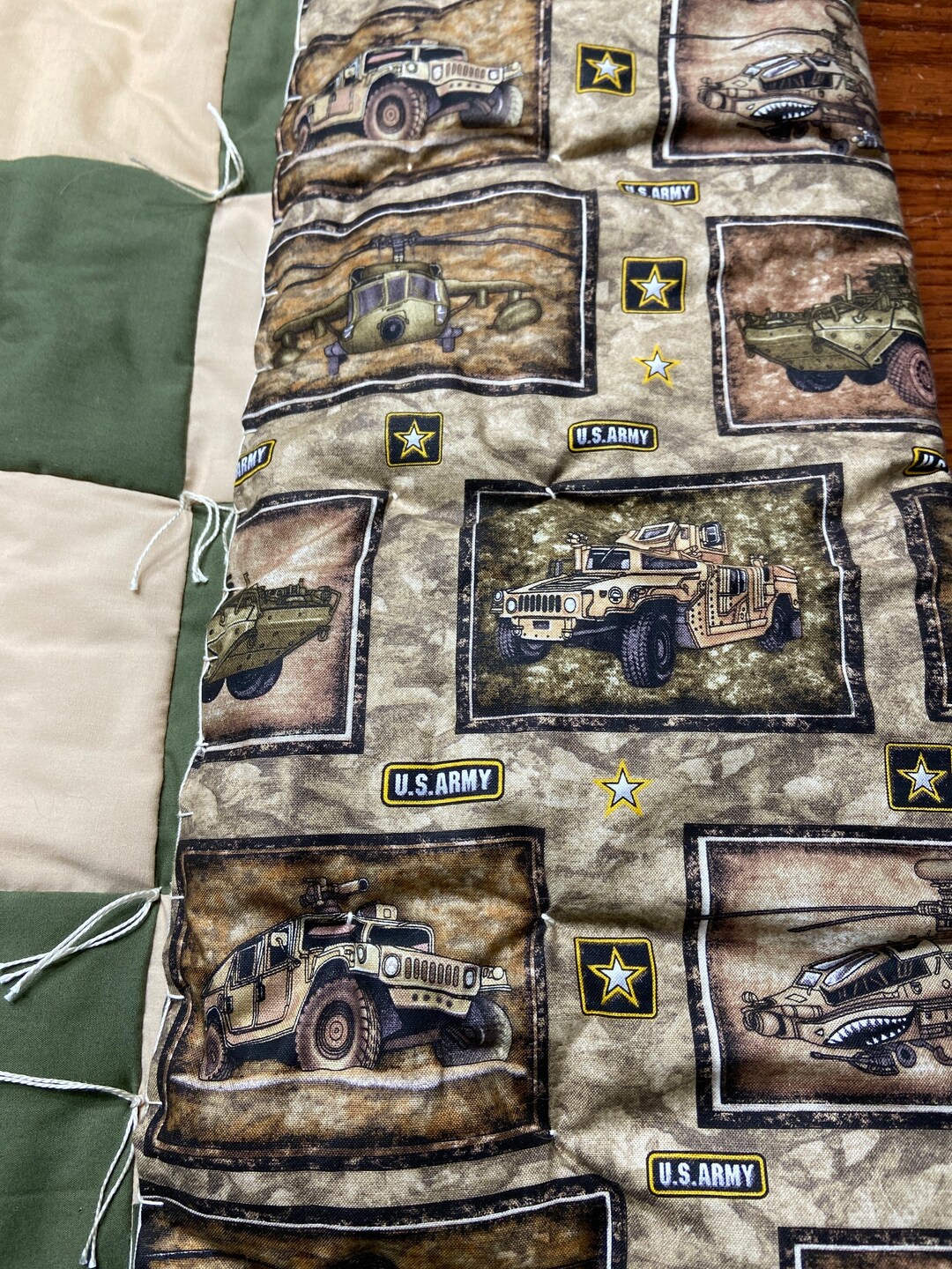 Military Lap Throw Blanket New Handmade Quilt. . 62L X 41w - Etsy