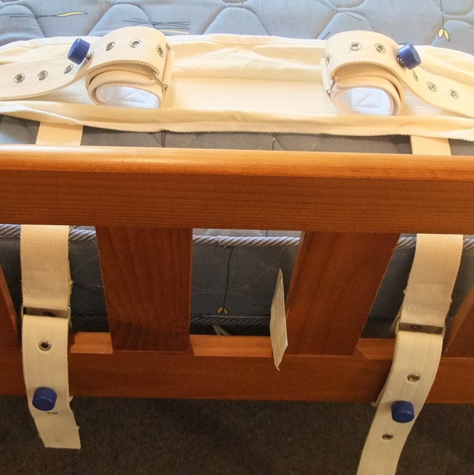 Ankle Restraints extra Strict With 4 Tie Down Points Button Locks - Etsy