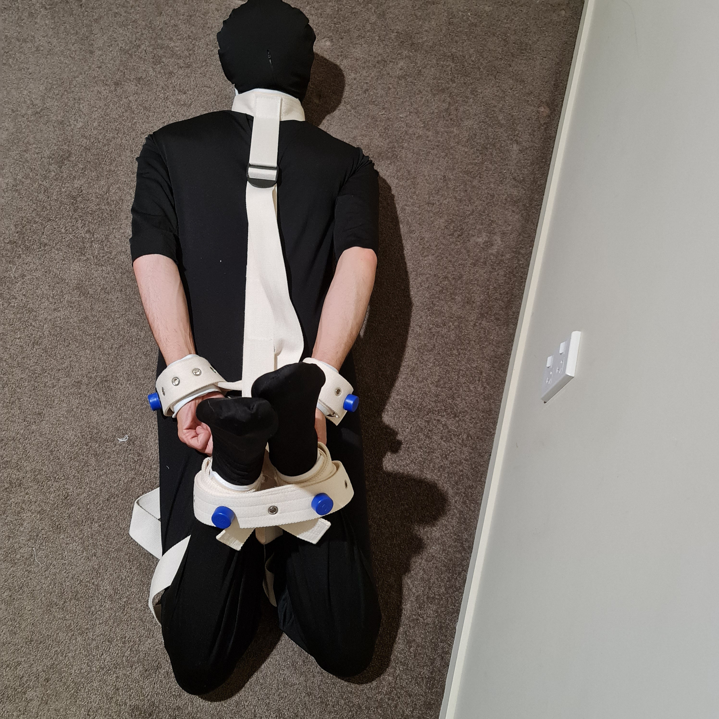 Self Bondage Super Strenge Segufix Kopf Auf Knöchel Hogtie Etsy