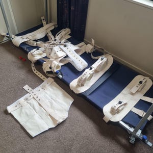 Ultra Quality 15 Point Segufix Bed Restraint Kit Head Shoulder Waist ...