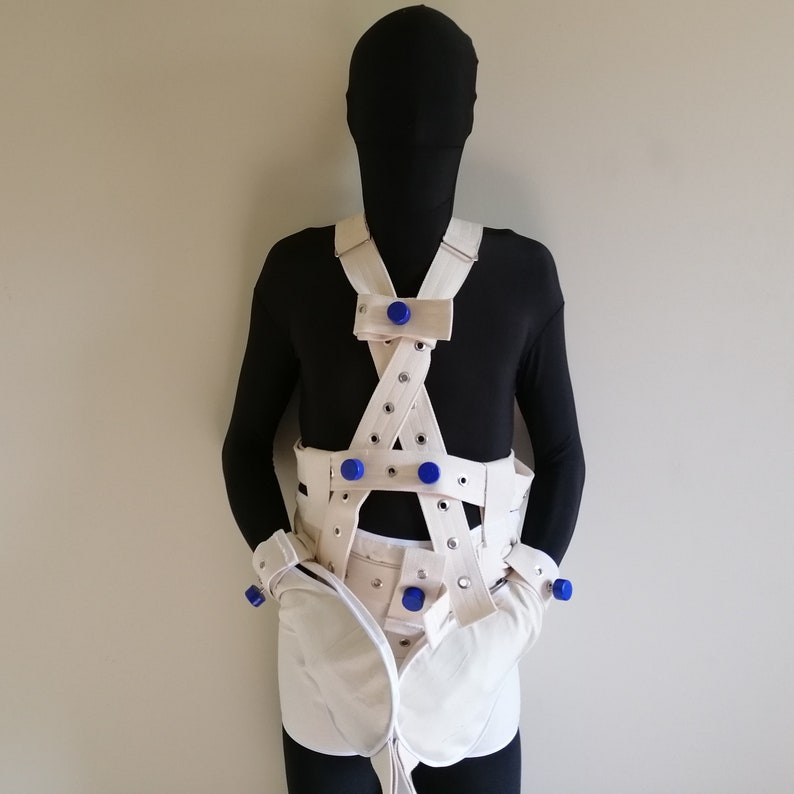Segufix Locking Diaper Cover Connected Shoulder Harness for Adult Baby ...