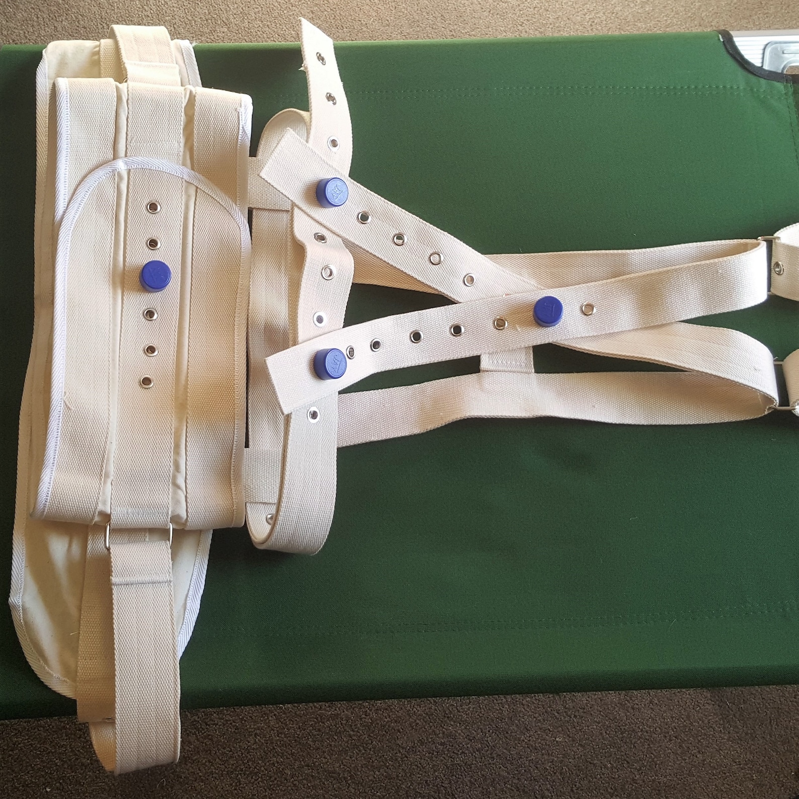 34 Point Segufix Bed Restraint Kit Head Shoulder Waist Crotch Wrist Arm ...