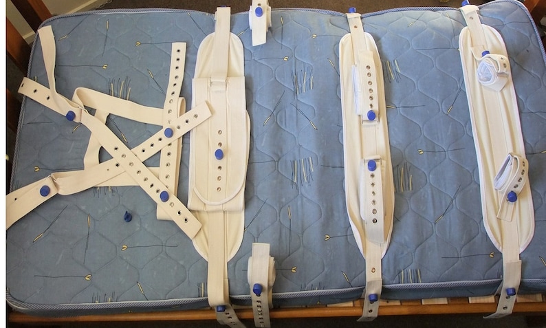 8 Point Segufix Medical Restraint Kit Magnetic Locks Complete - Etsy ...