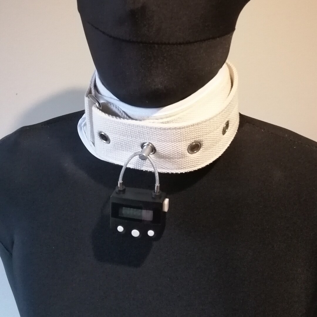 Timer Locked Collar add on Only Hidden Locked Key Inside - Etsy New Zealand