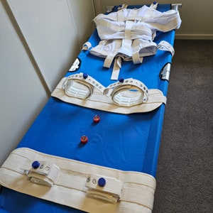 Straight Jacket Immobilization Kit, Thigh and Ankle Restraints Included ...