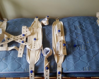 14 Point Segufix Bed Restraint Kit Head Shoulder Waist Wrist Arm and ...
