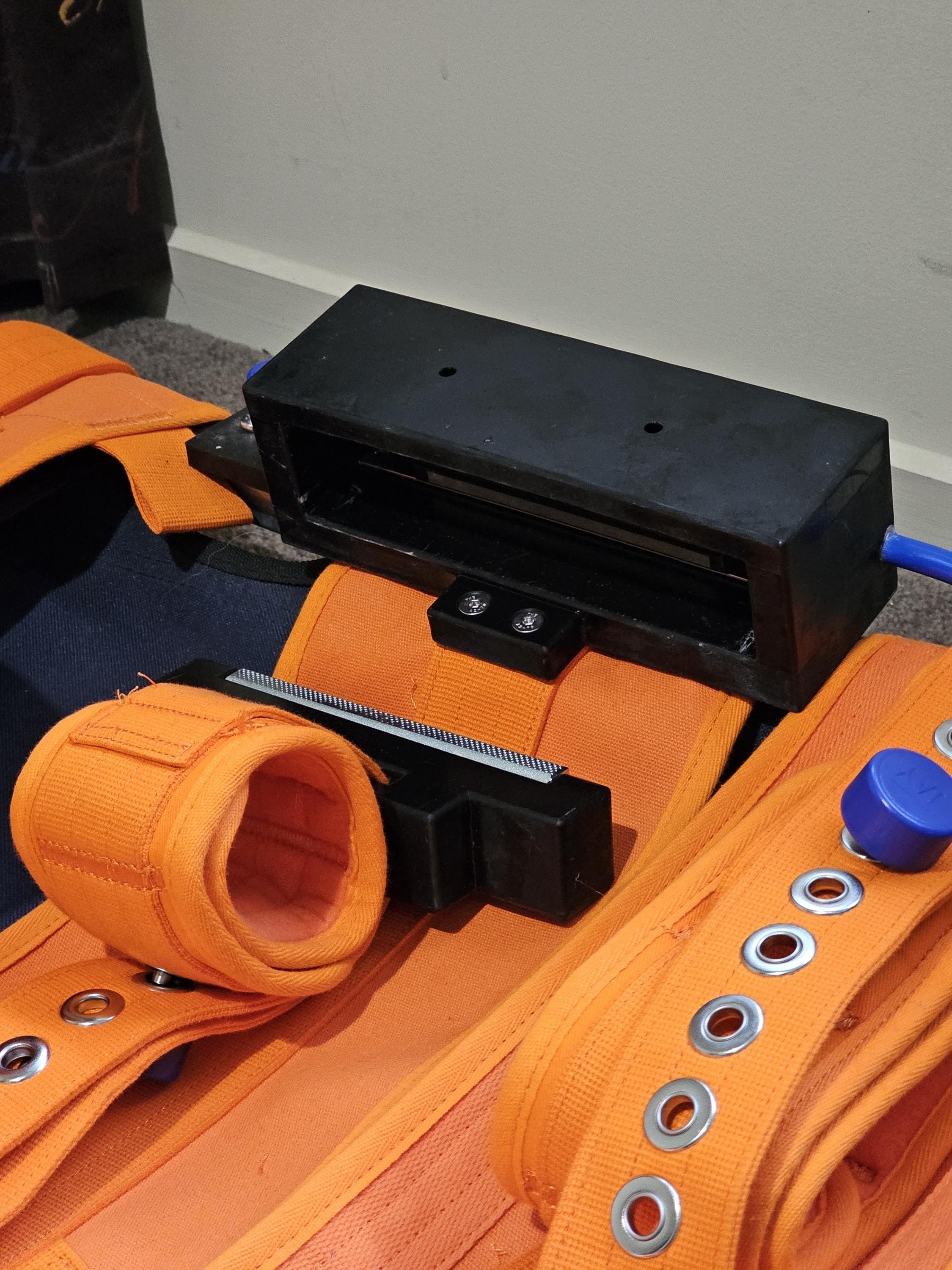 Orange Ultra Realistic Self Bondage Experience Kit Remote Controlled ...