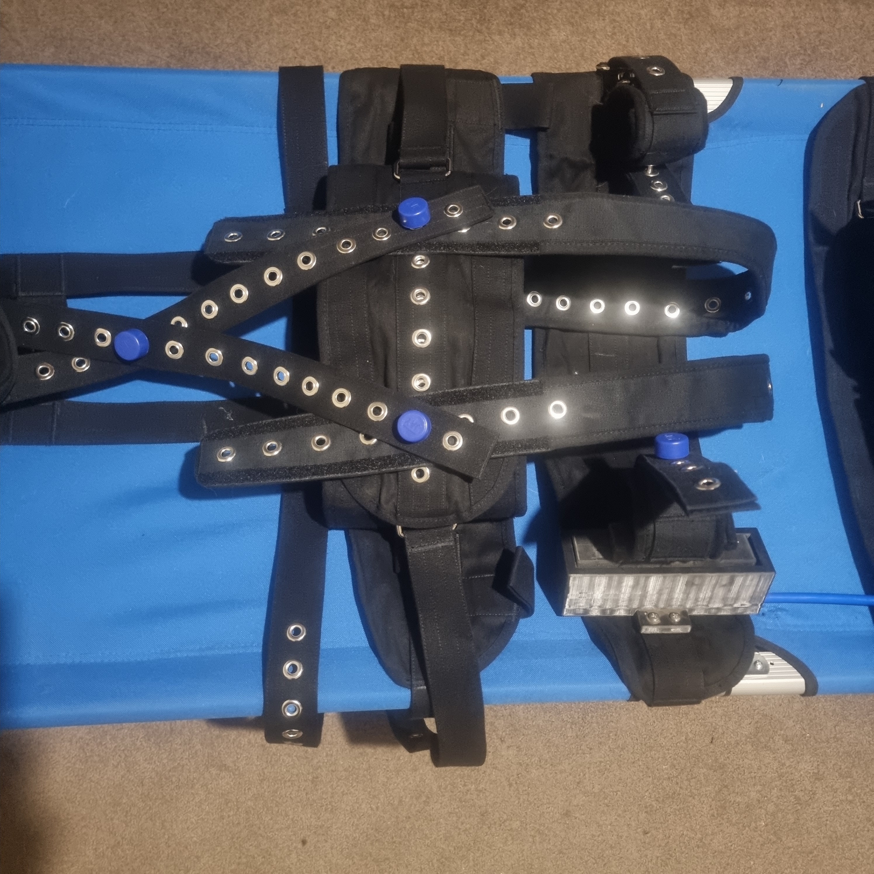 Black Ultra Realistic Self Bondage Experience Kit Remote Controlled ...