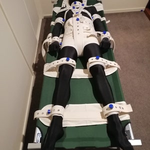 12 Point Segufix Bed Restraint Kit Head Shoulder Waist Wrist Arm and ...