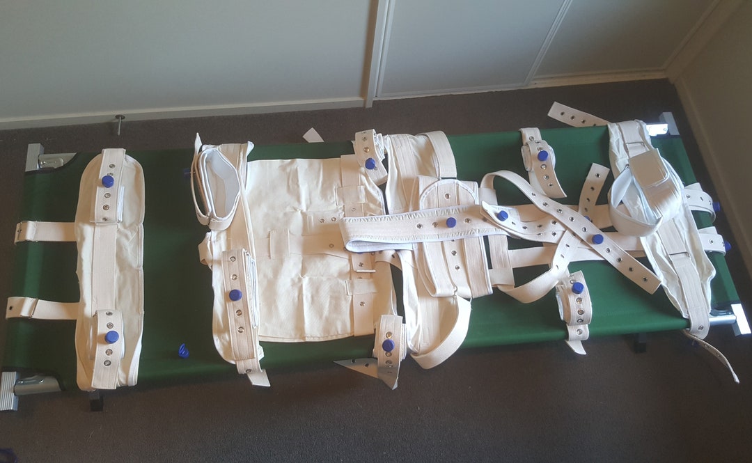 15 Point Segufix Bed Restraint Kit Head Shoulder Waist Crotch Wrist Arm ...