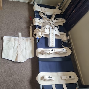 Ultra Quality 15 Point Segufix Bed Restraint Kit Head Shoulder Waist ...