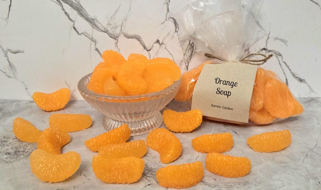 Orange Soap - Set of 20 - Mini Soaps - Etsy