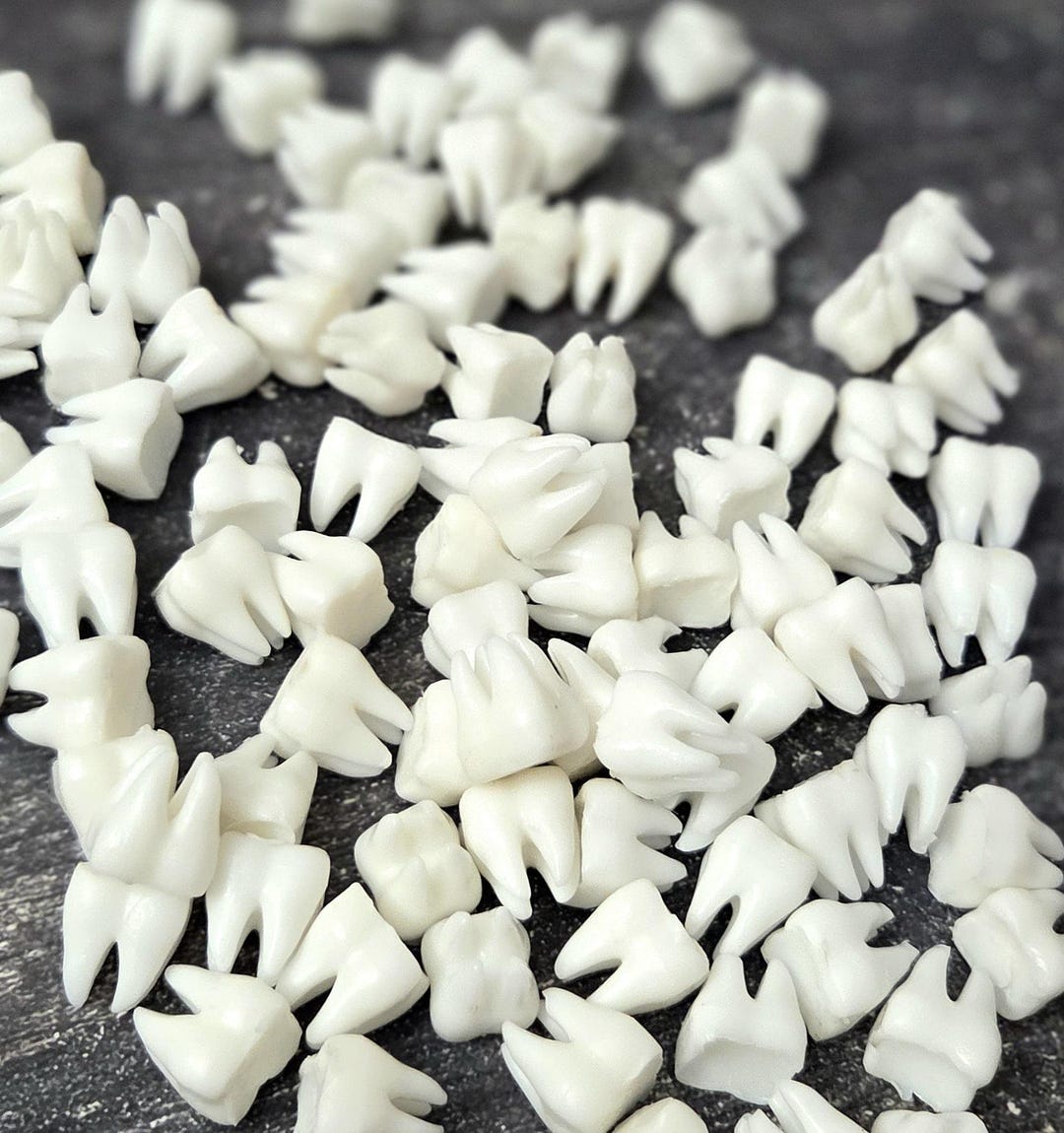 Human Teeth - Soap - Minty Fresh - Jar of Teeth - Mini Soaps - Tooth ...