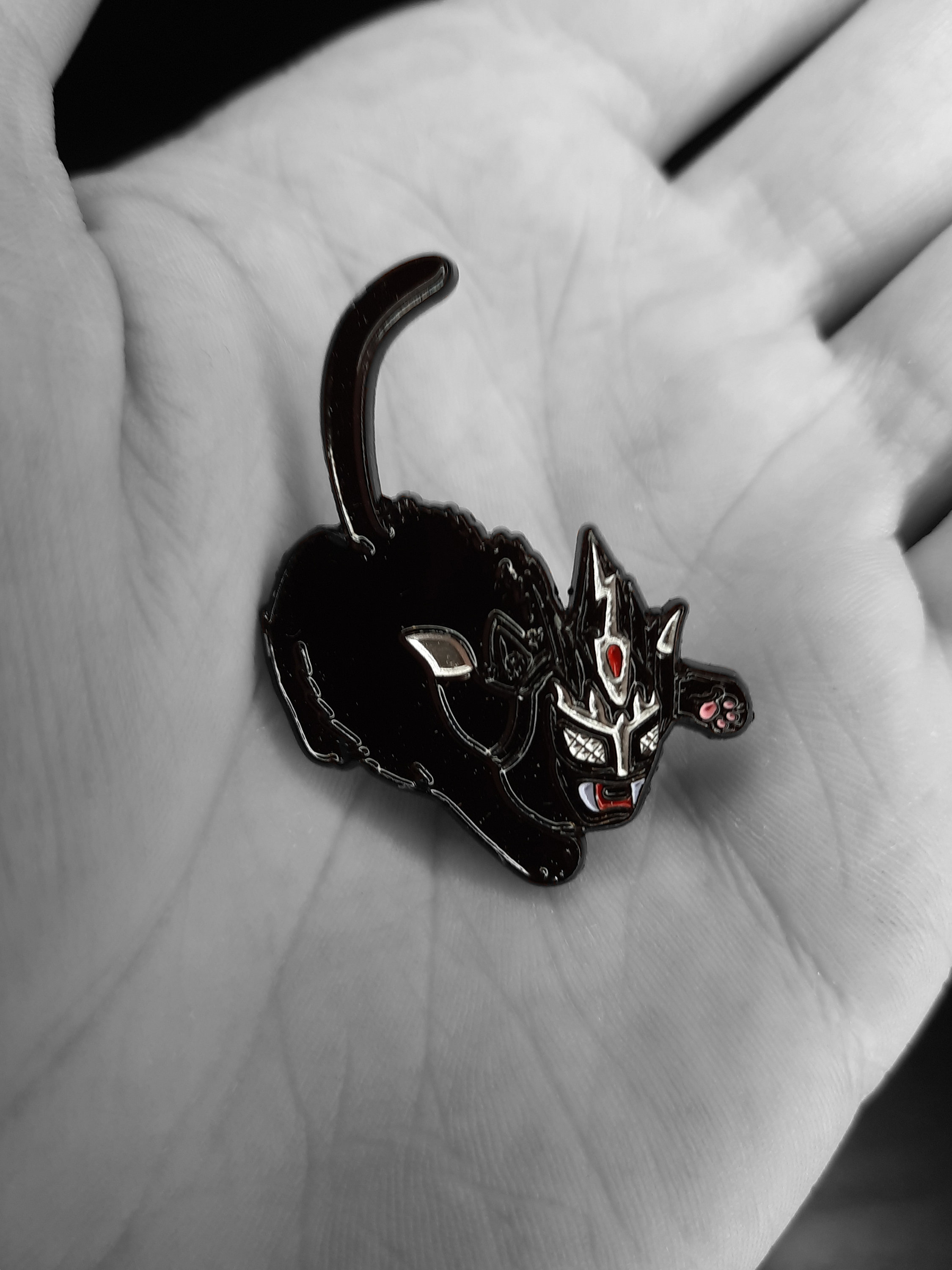 NJPW WCW WWE Puro Cat Pins (jushin Liger & Black Tiger) - Etsy