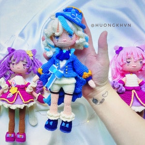 Crochet Furina Doll Pattern: Genshin Impact Amigurumi (PDF Pattern) - Etsy