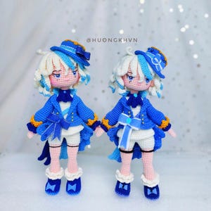 Crochet Furina Doll Pattern: Genshin Impact Amigurumi (PDF Pattern) - Etsy