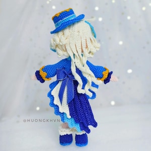 Crochet Furina Doll Pattern: Genshin Impact Amigurumi (PDF Pattern) - Etsy