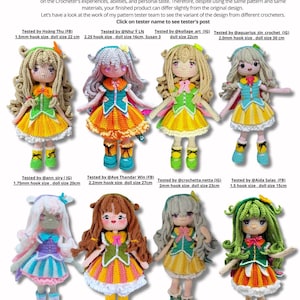 Amigurumi Nene Doll Crochet Pattern: Project Sekai (PDF Pattern) - Etsy