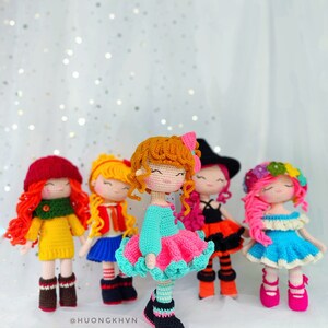 Crochet Doll Pattern, Amigurumi Pattern, Happy Lara Pattern, Pdf ...