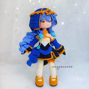 Crochet Layla Doll Pattern - Amigurumi Pattern- Genshin Impact ...
