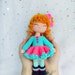 Crochet Doll Pattern Amigurumi Pattern Happy Lara Pattern - Etsy