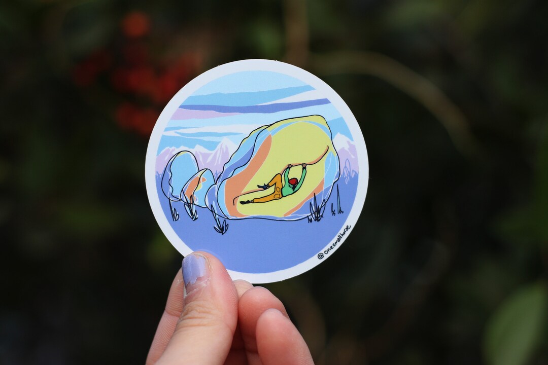 Bouldering Climbing Sticker Vinyl Rock Climber Gifts Bishop California ...