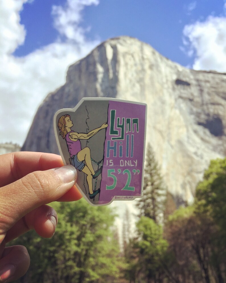 Lynn Hill Climbing Sticker Vinyl Rock Climber Gifts Handmade - Etsy