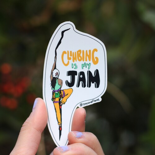 Bouldering Climbing Sticker Vinyl Rock Climber Gifts Bishop - Etsy