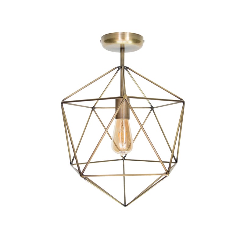 Geometric Lighting - Etsy