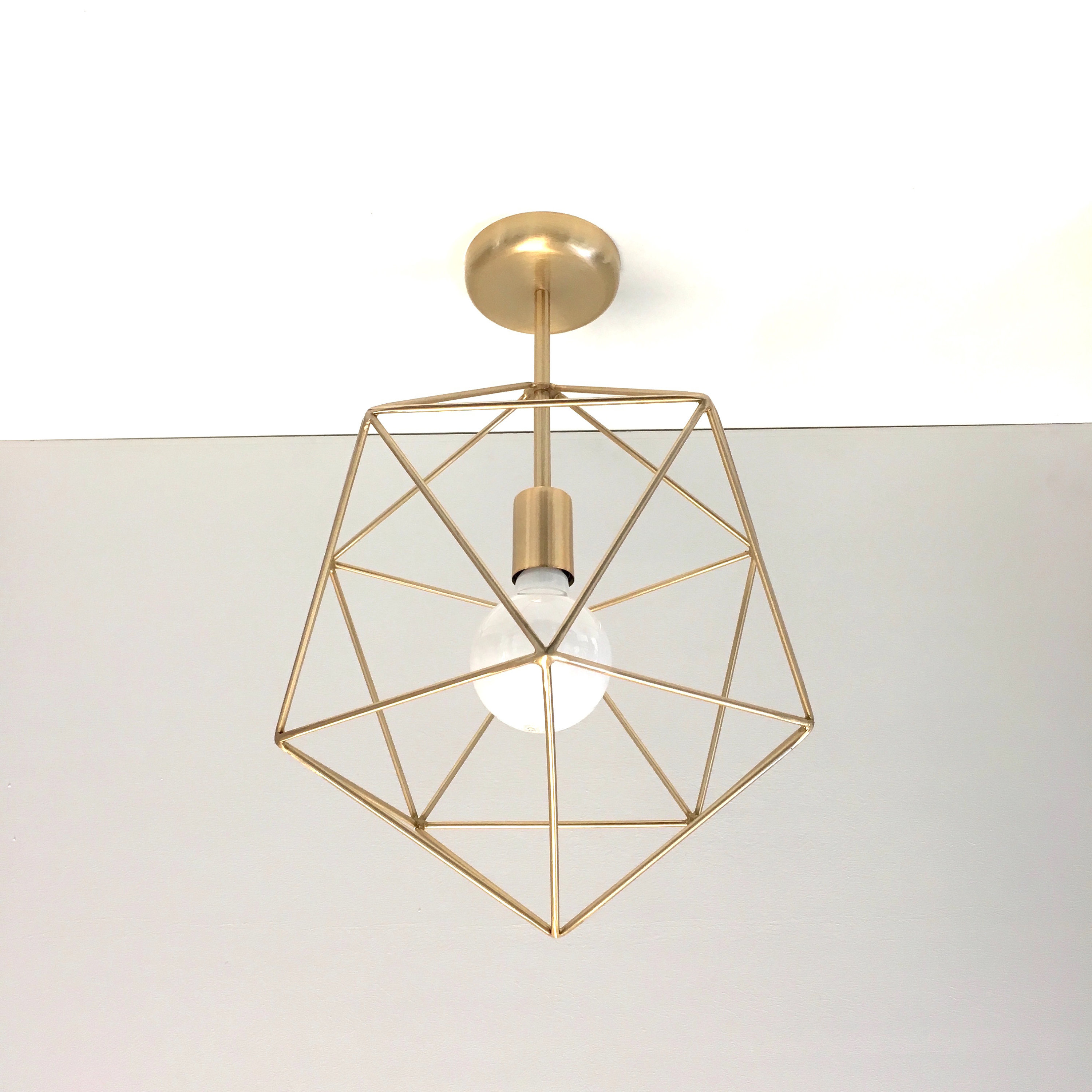Minimal Ceiling Light Flush Mount Chandelier Industrial Lighting ...