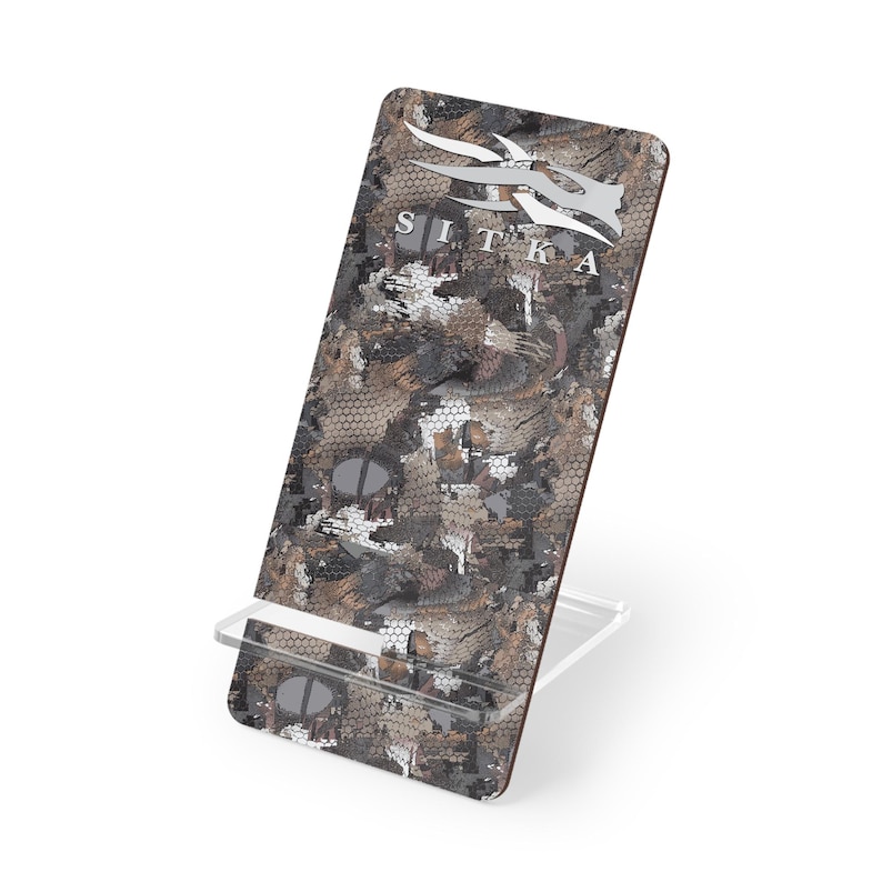 Optifade Timber Camo Mobile Display Stand for Smartphones | Acrylic ...