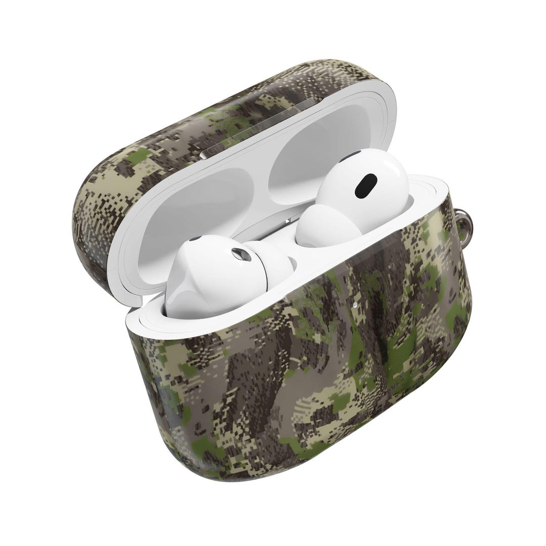Stylish Camo AirPod Cases, Camo Wireless Earbud Holder, Unique Tech ...