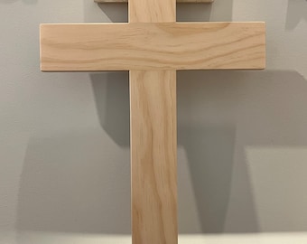 Large Wood Cross: Rustic Wedding, Baptism, Memorial Decor - Etsy
