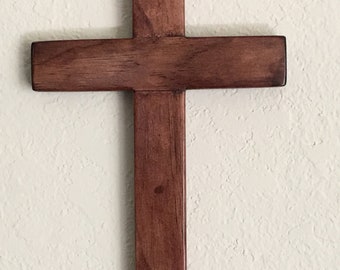 Wooden Wall Cross | Etsy