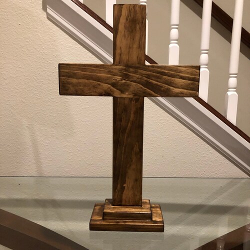 Small Cross With Stand - Etsy