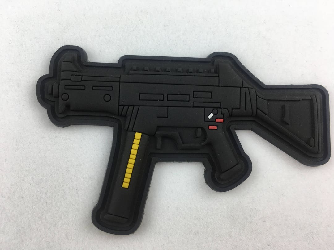 UMP Rifle PVC Morale Patch - Etsy
