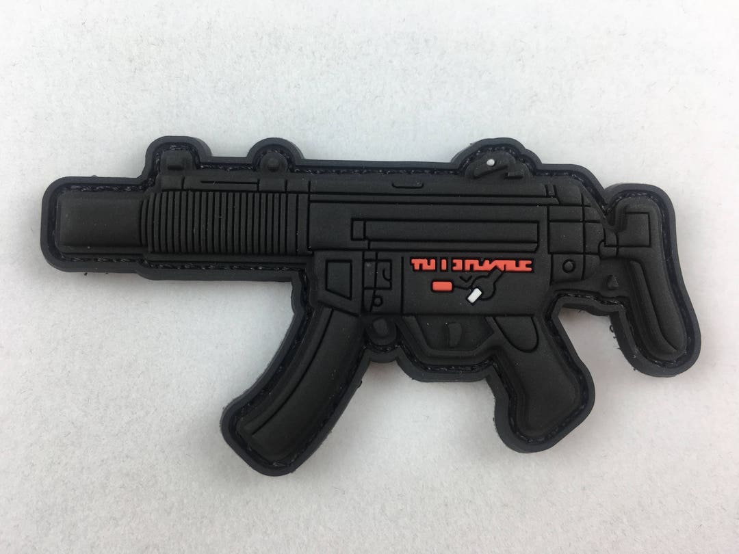 HK MP5 SD Rifle PVC Morale Patch - Etsy