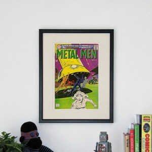 Framed Comic Metal Men 29 - Etsy