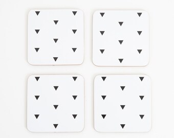 Triangle coasters | Etsy