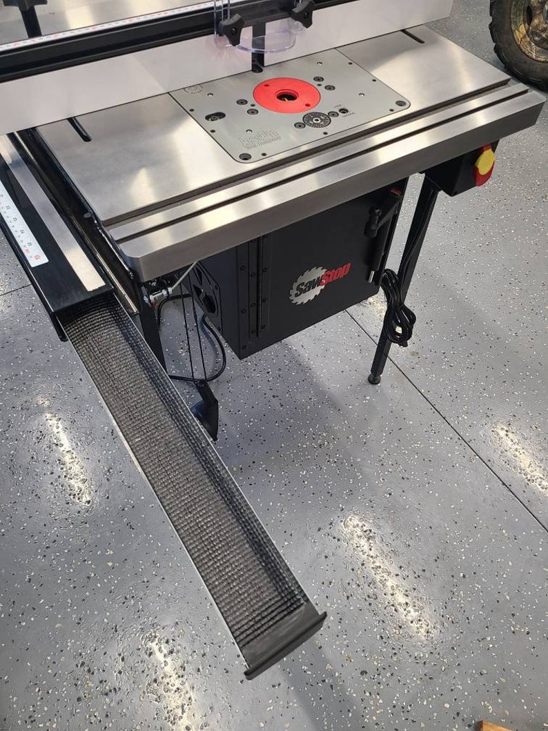 Tablesaw Fence Rail Drawer. Fits Sawstop, Powermatic, Delta, Jet and ...