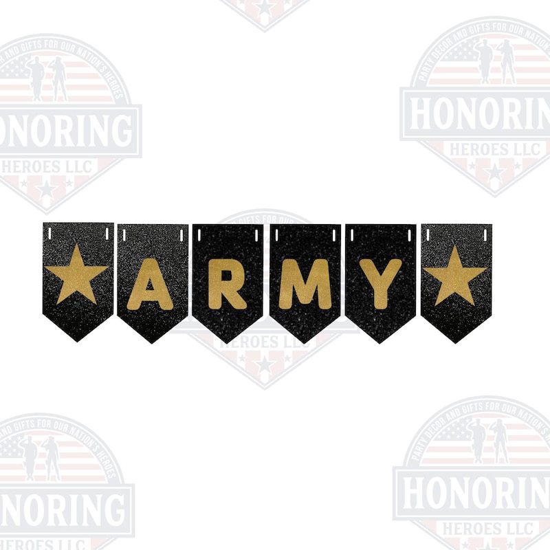Army Banner - Etsy