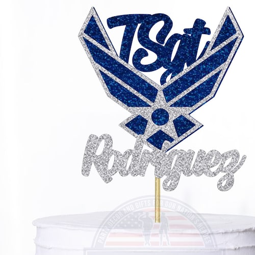 Custom Air Force Emblem Cake Topper. United States Air Force - Etsy