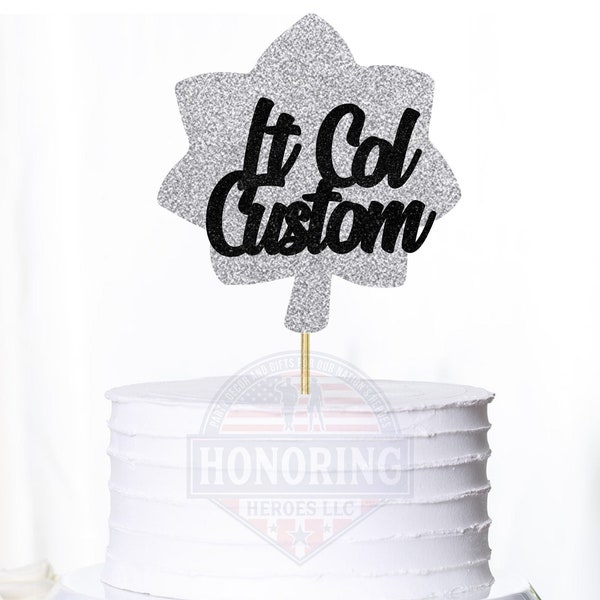 Colonel Cake Topper - Etsy